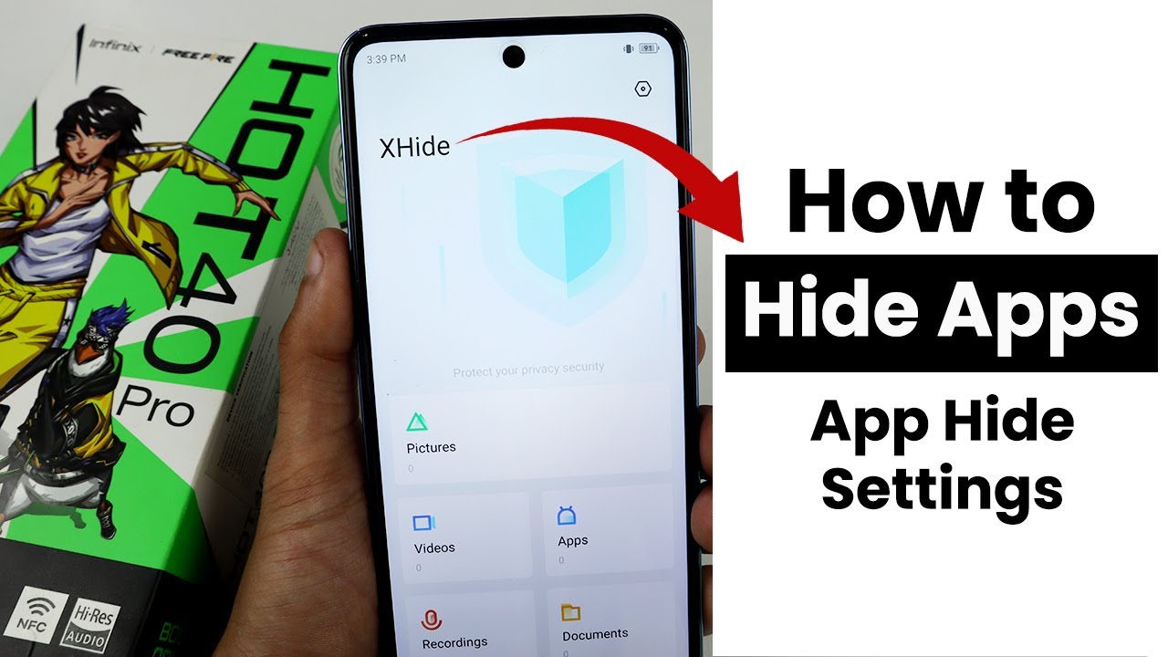 How To Hide Apps In Infinix Hot 40 Pro App Hide Settings 6134